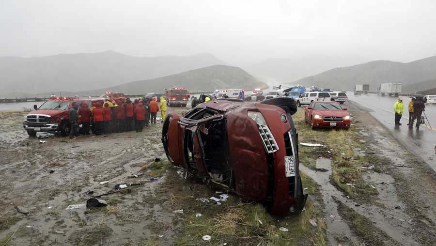 Powerful Storm Hits Southern California Floods Major Highways