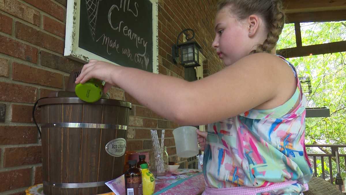 Calli's Creamery churns out ice cream, donations for local charities