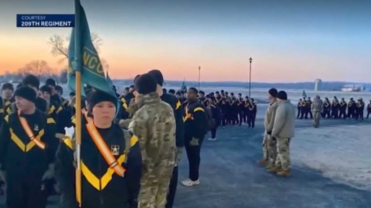 'It's fairly unusual': US soldiers train at Camp Ashland during quarantine