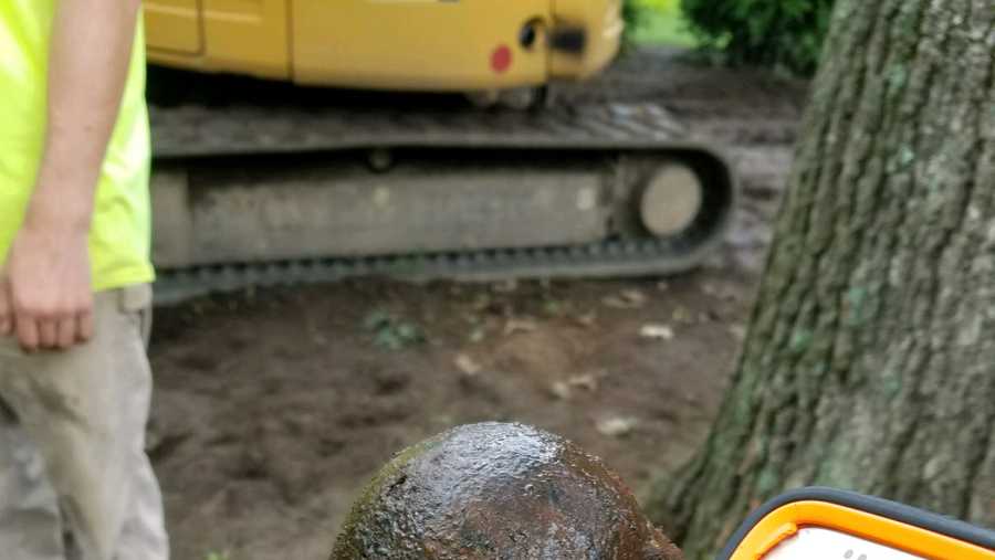 'Ornamental' piece sparks cannonball scare in Concord