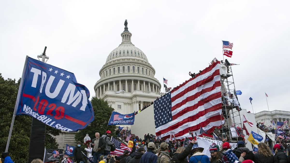 The hunt for Capitol rioters is still on 6 months after Jan. 6