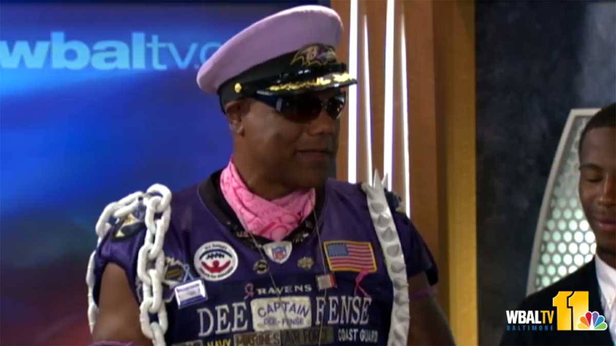 'Captain Dee-Fense,' superfan of the Baltimore Ravens, dies