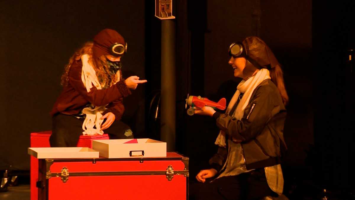 Captain Louie Jr. at Little Lake Theatre in spoken English, ASL