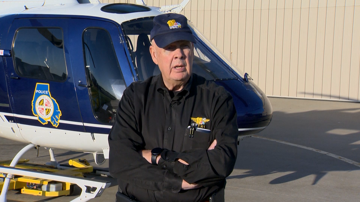 Police honor WBAL's Roy Taylor for aviation unit he helped create