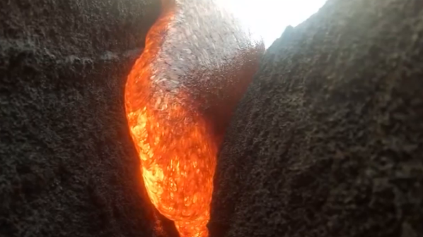 Watch: GoPro camera records its own death by hot lava