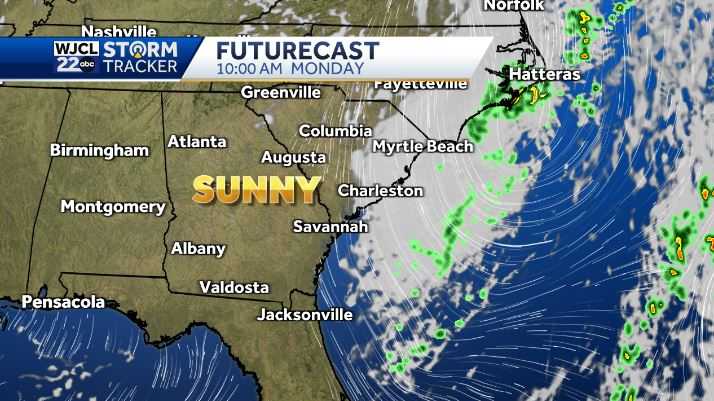 Sunny week ahead for Southeast Georgia and the Lowcountry