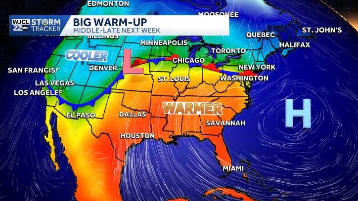 Warmer weather returns this week across Southeast Georgia and the ...