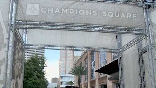 Champions Square could be home to drive through