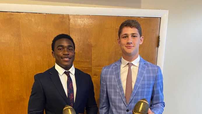 Pair of Cadets honored by Savannah Quarterback Club