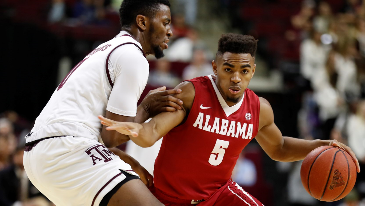 Texas A&M edges Alabama 56-53
