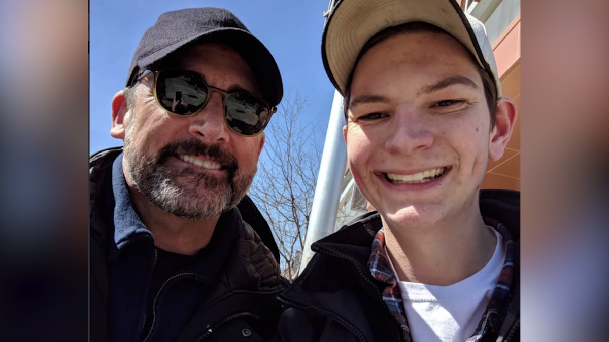 Steve Carrell spotted touring UW-Madison campus