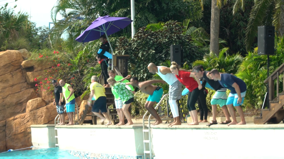 Taking the plunge at Aquatica with Special Olympics Florida