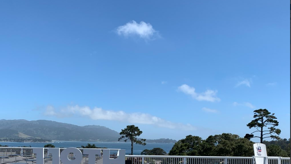 U.S. Open Pavilion open its doors before the crowds arrive