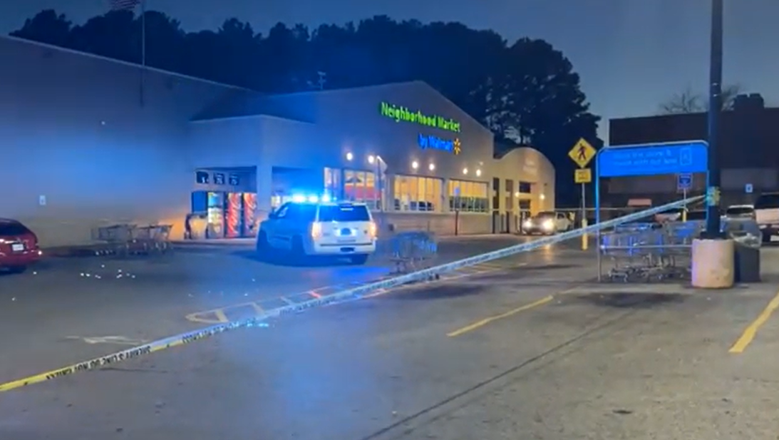 Shooting outside Walmart Neighborhood Market Center Point Alabama
