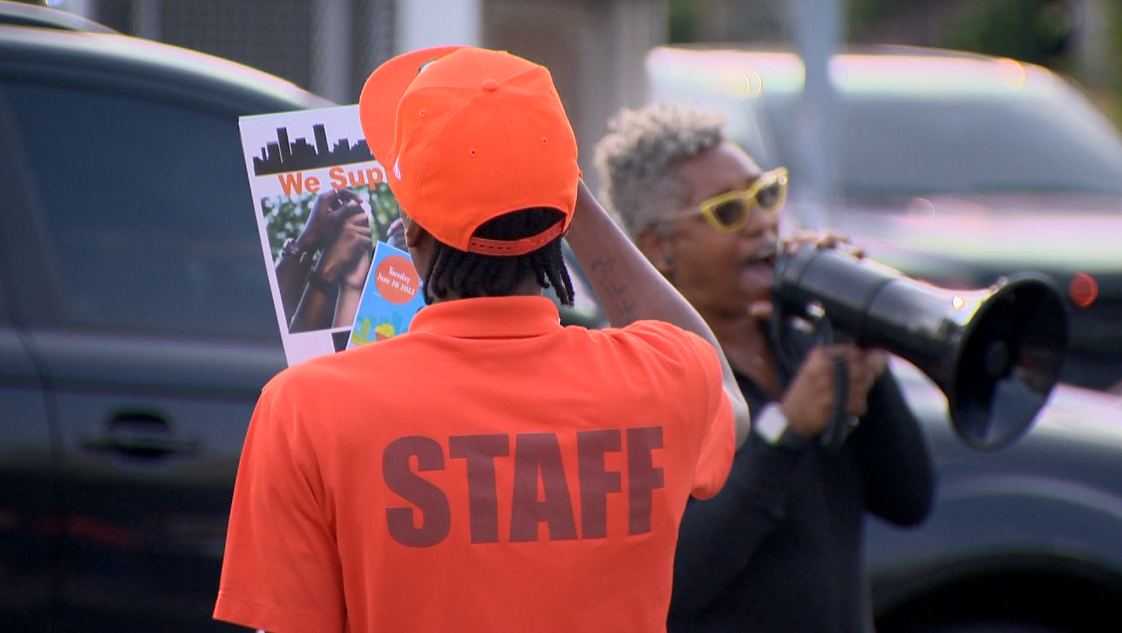 Safe Streets rally meets after mass shooting in Baltimore