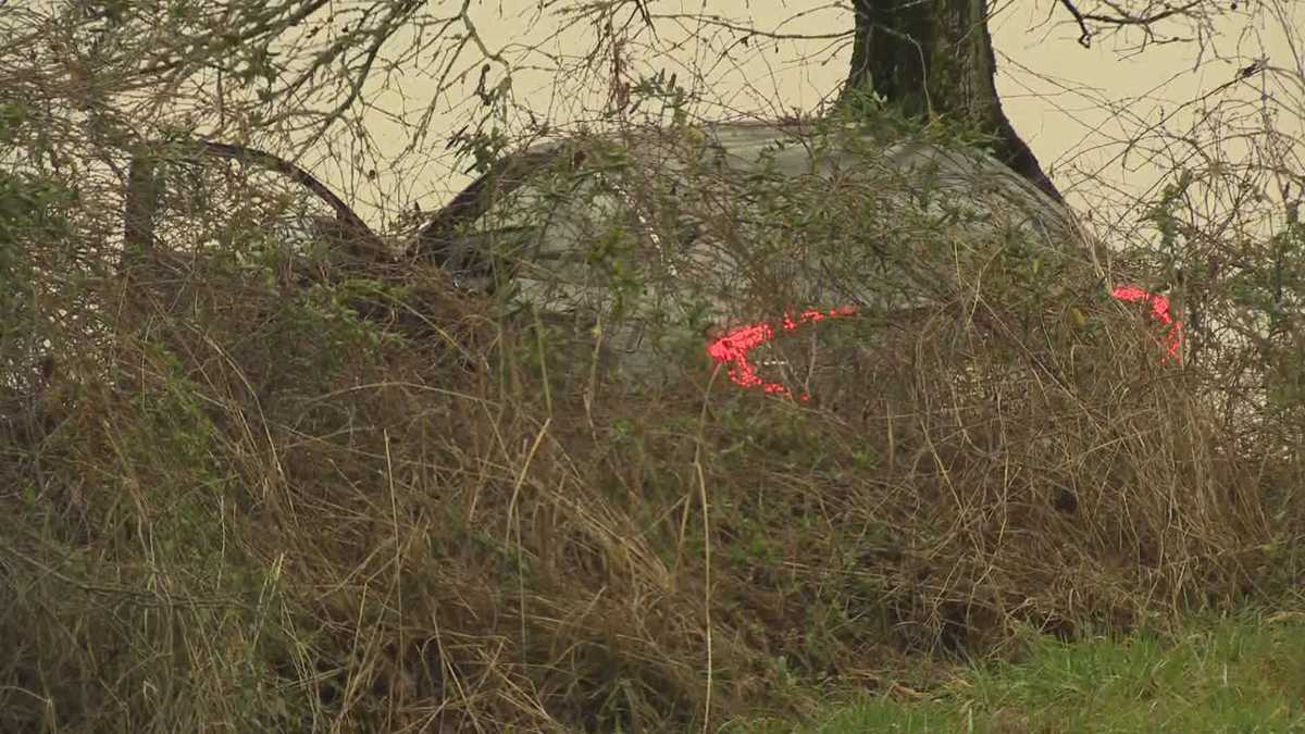 Car goes off the Natchez Trace into the Rez