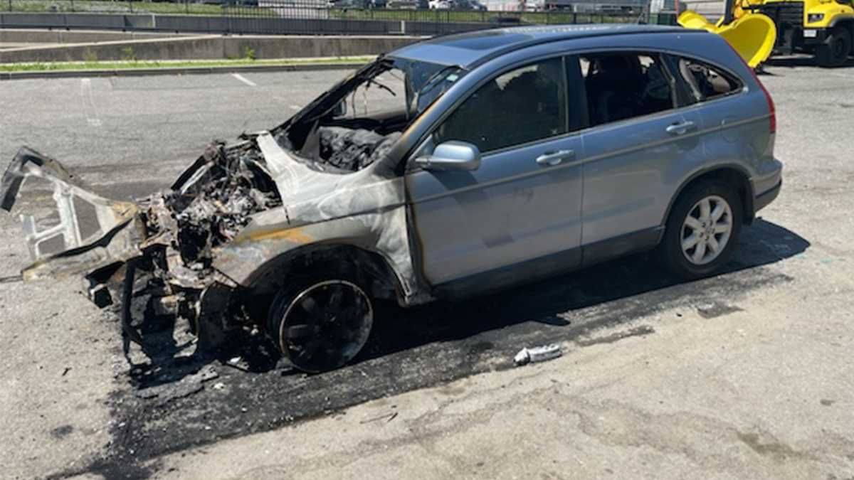 Car catches fire in Boston tunnel day after multiple vehicles went up ...