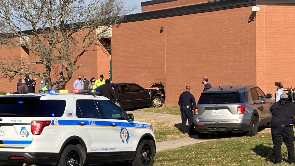 Pine Grove Middle School briefly evacuated after crash