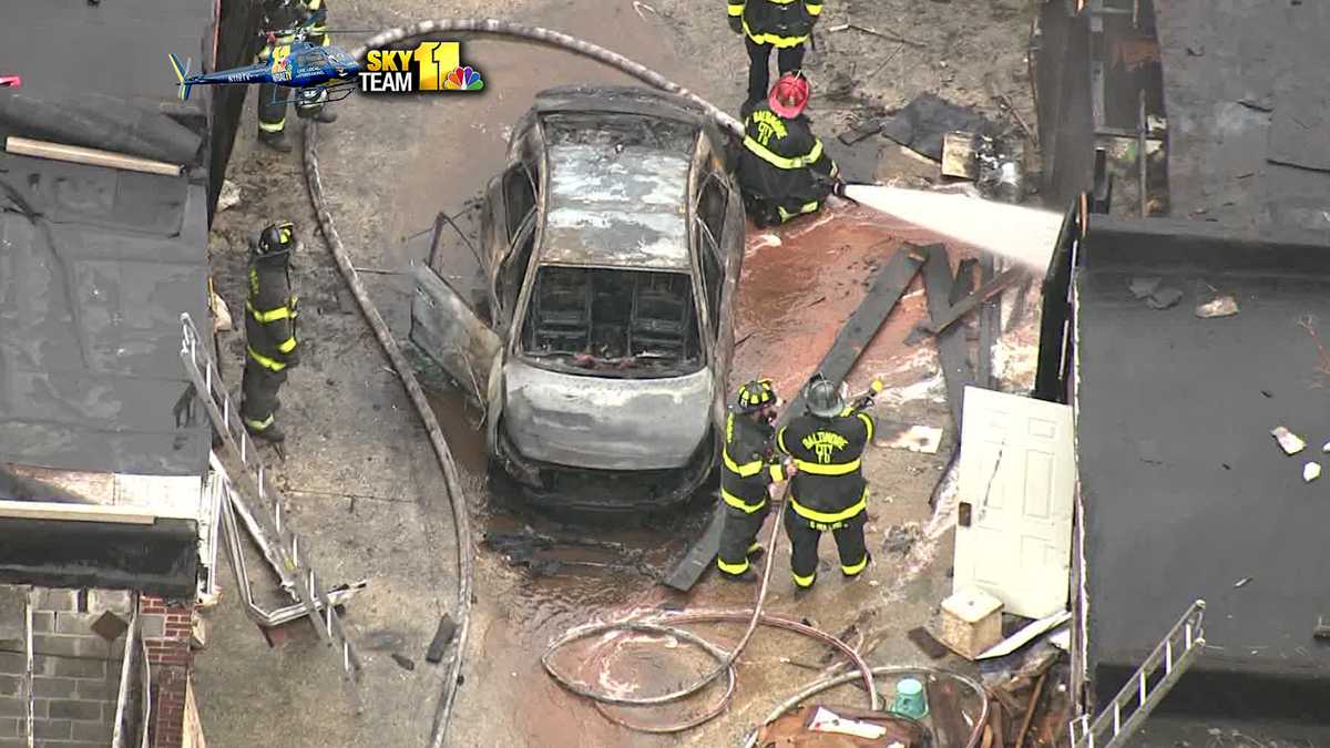 Breaking: Detectives called to Baltimore car fire