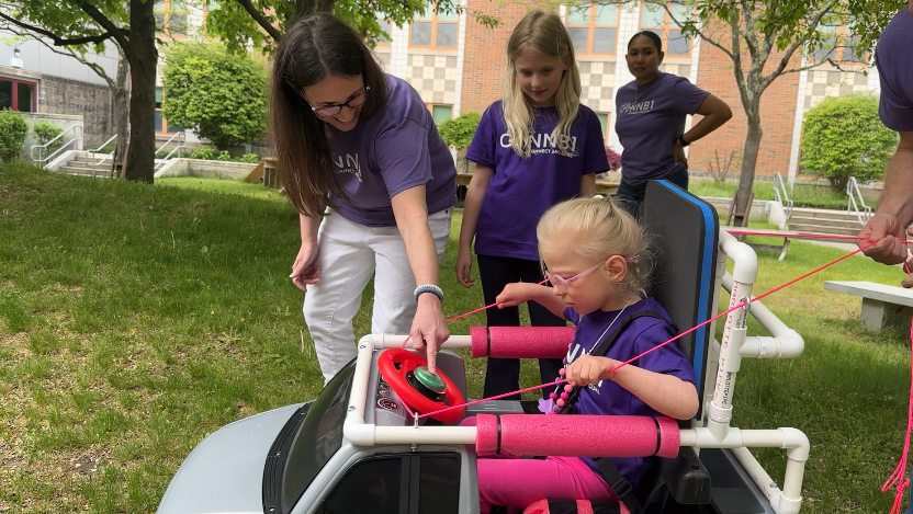 5 for Good: Robotics team gifts customized car to local girl with ...