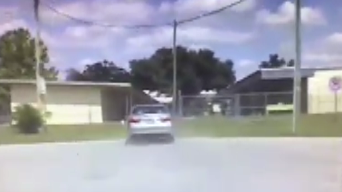 Suspected carjacker arrested after allegedly crashing into school Suspected carjacker arrested after allegedly crashing into school