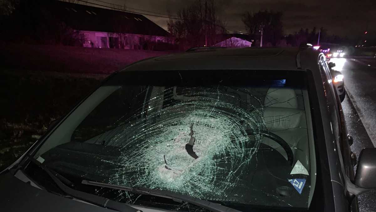 Grandfather seriously hurt after rock thrown into windshield; similar ...