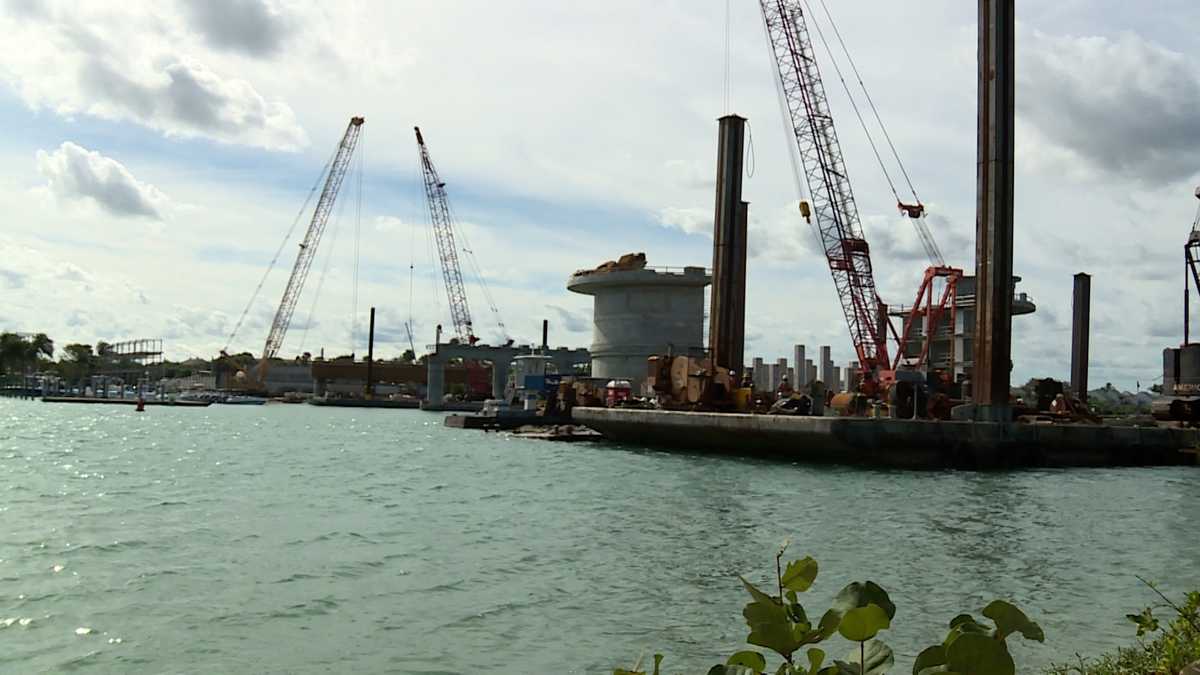 U.S. 1 Bridge project in south Florida officially halfway done