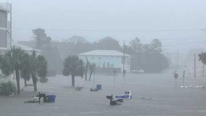 NC: 'Historic rain' blamed on Potential Tropical Cyclone Eight