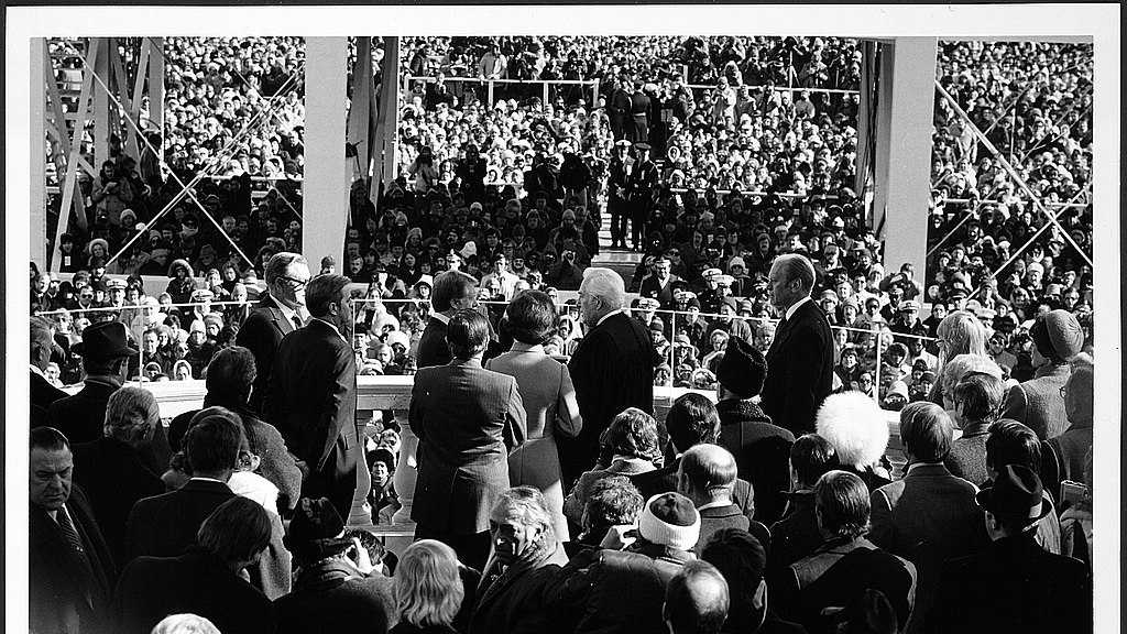 PHOTOS: Artifacts and photos of past presidential inaugurations