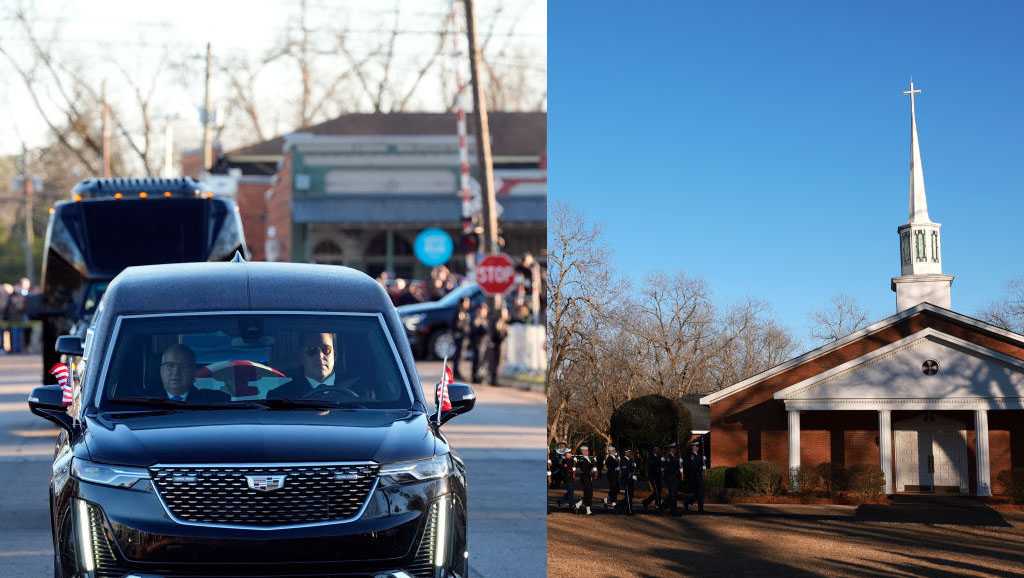 Watch: Jimmy Carter returns home to Plains, Georgia
