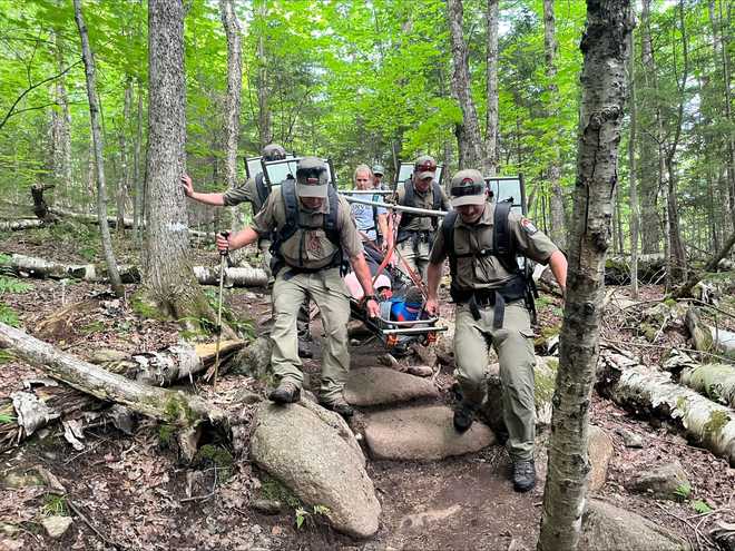 New York forest rangers make a dozen rescues in one week