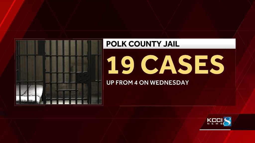 Polk County Jail confirms 19 cases of COVID-19 among inmates