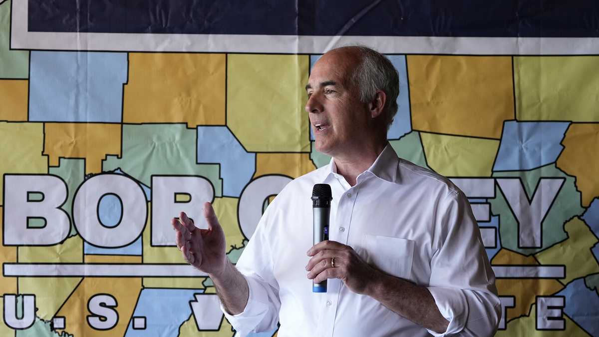 Pennsylvania Sen. Bob Casey stands by President Joe Biden