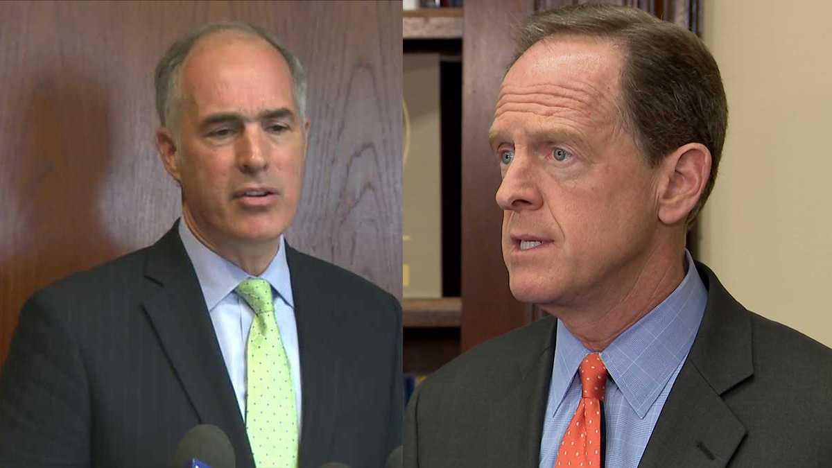 Pennsylvania senators Bob Casey and Pat Toomey talk up benefits of $2 ...