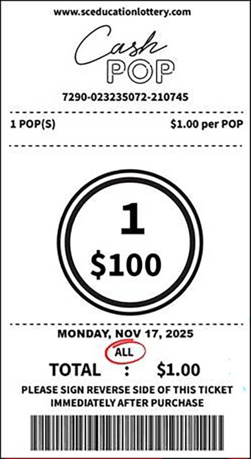 South Carolina lottery to refund 214 Cash Pop tickets