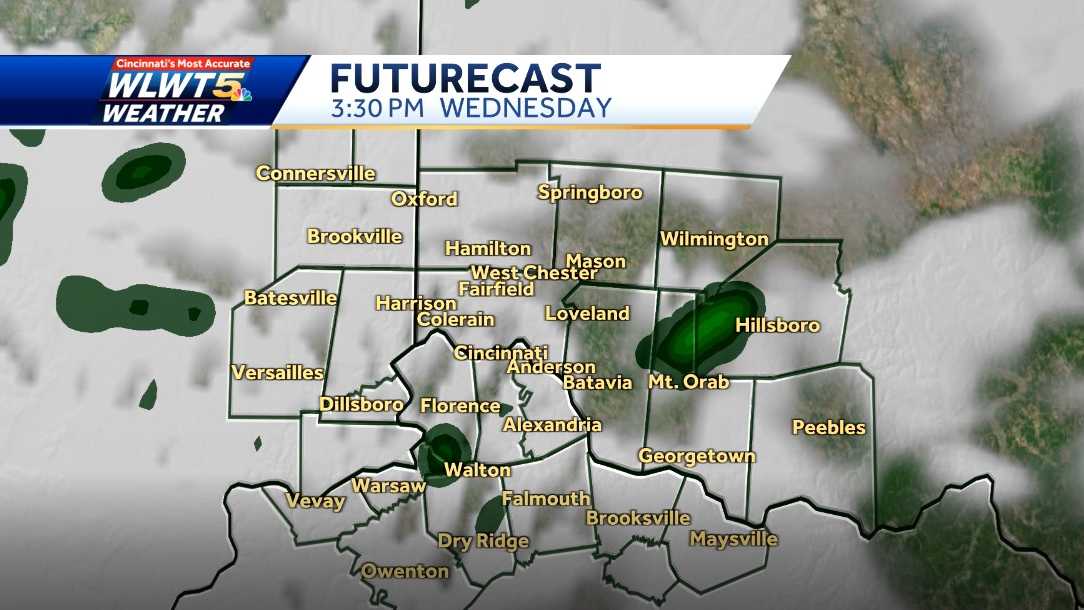 Hour by hour: When severe threat moves through Cincinnati area Wednesday