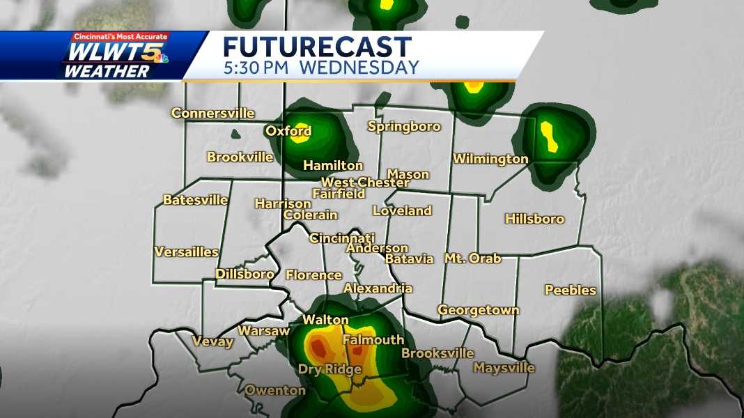 Hour by hour: When severe threat moves through Cincinnati area Wednesday