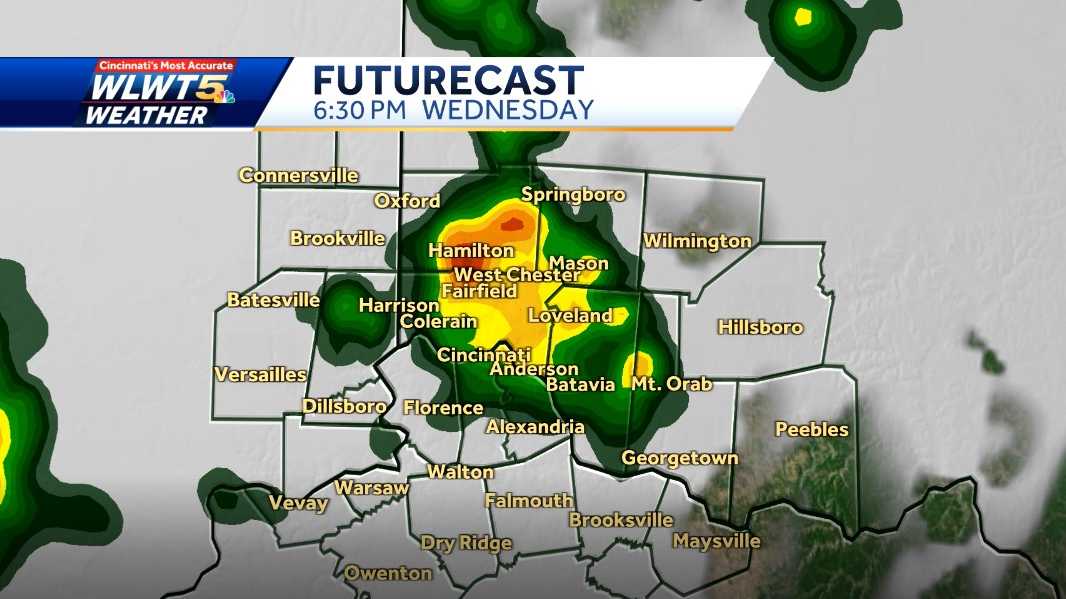 Hour by hour: When severe threat moves through Cincinnati area Wednesday