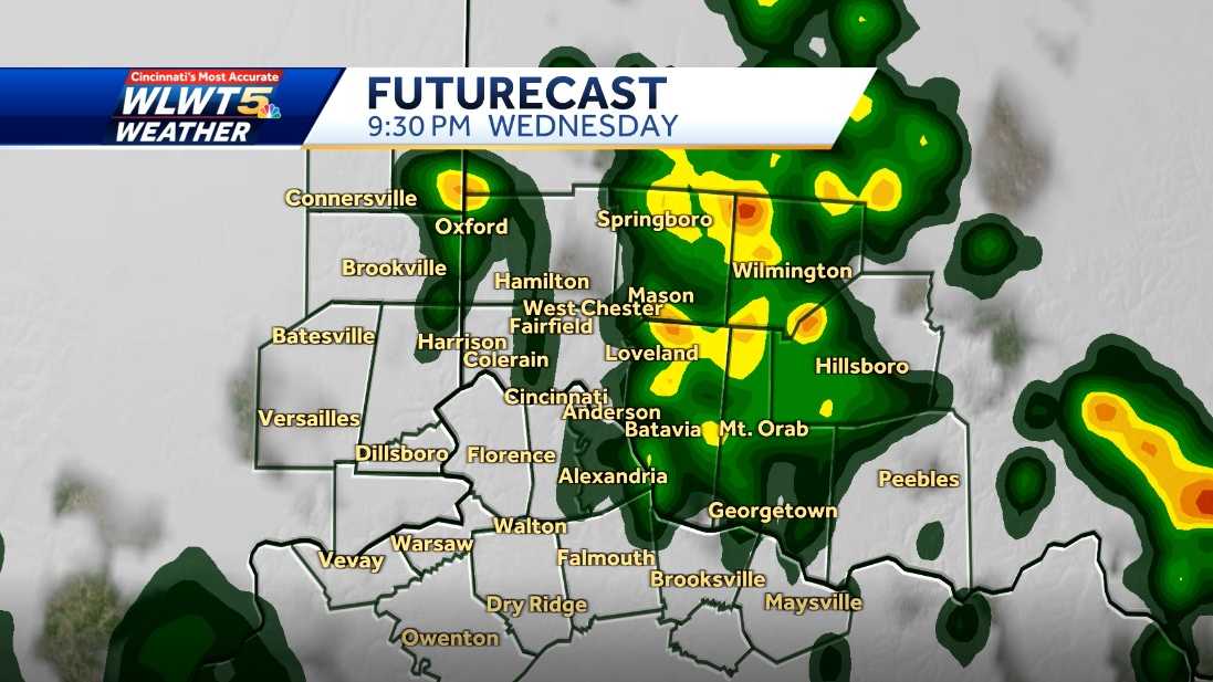 Hour by hour: When severe threat moves through Cincinnati area Wednesday