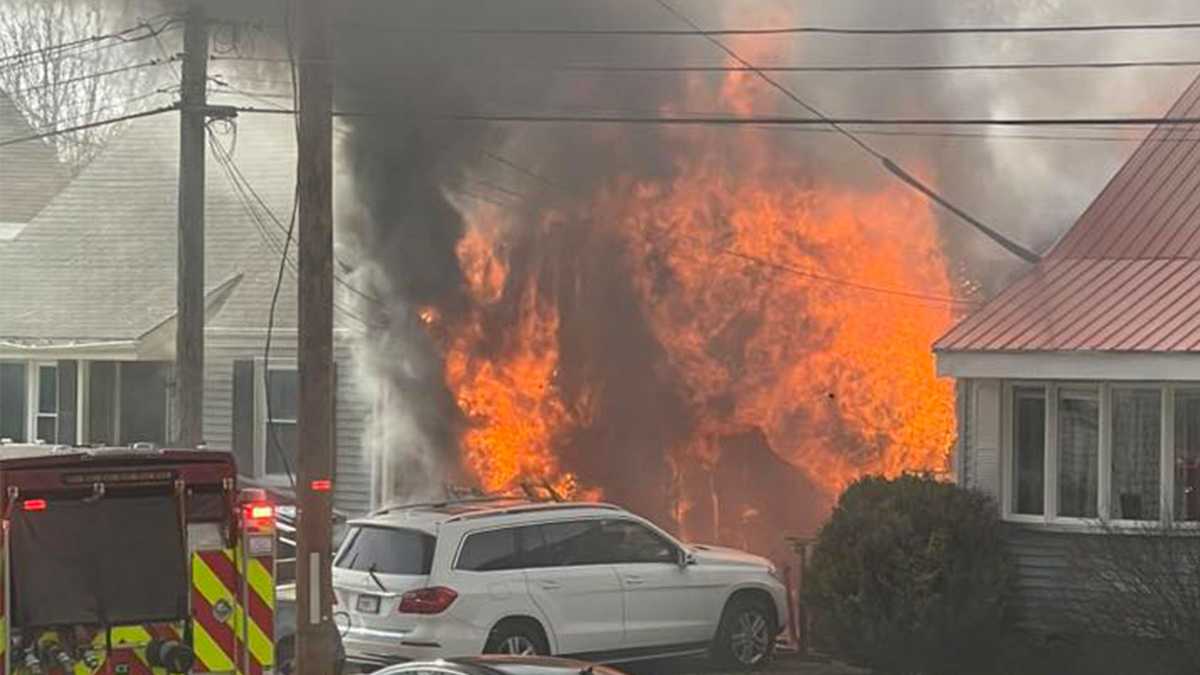 Garage fire in Portland, Maine, spreads to multiple homes