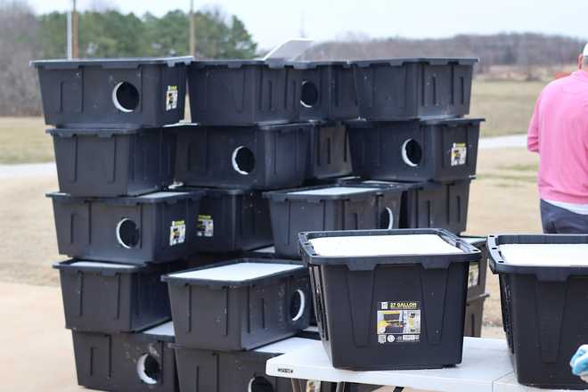 Local rescue builds warms shelters for furry friends during winter months