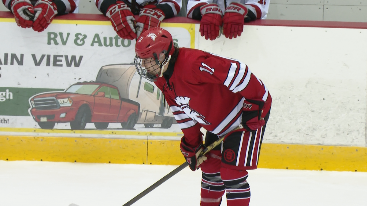 Saranac boys' hockey's Ashtyn Catlin earns 2nd team HCANY honors