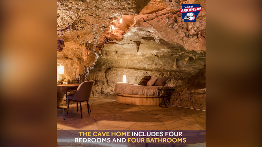 This cave home in Northwest Arkansas is for sale