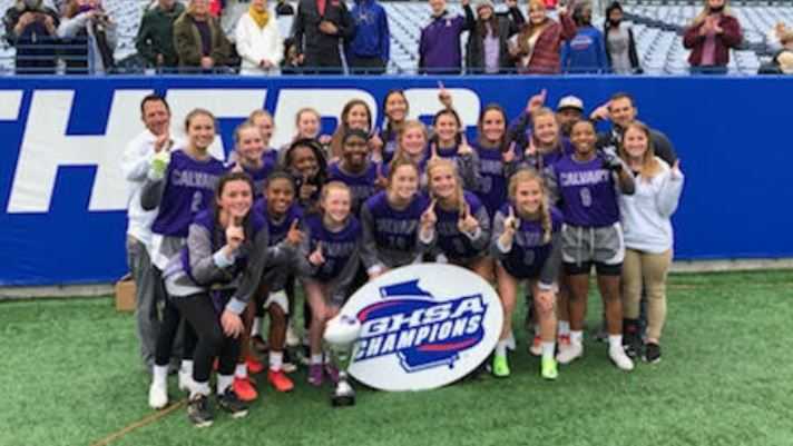 Calvary Day captures Flag Football State Championship