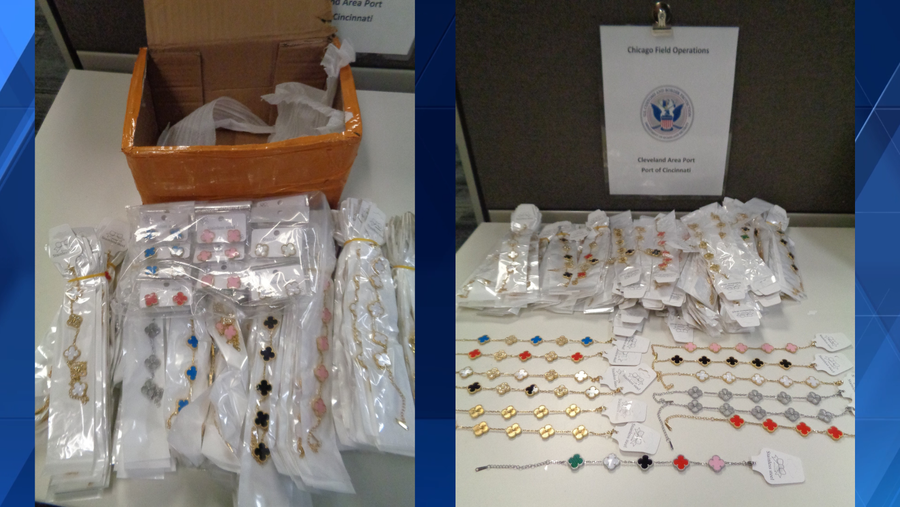 Cincinnati CBP officers seize shipment containing over 180 pieces of ...