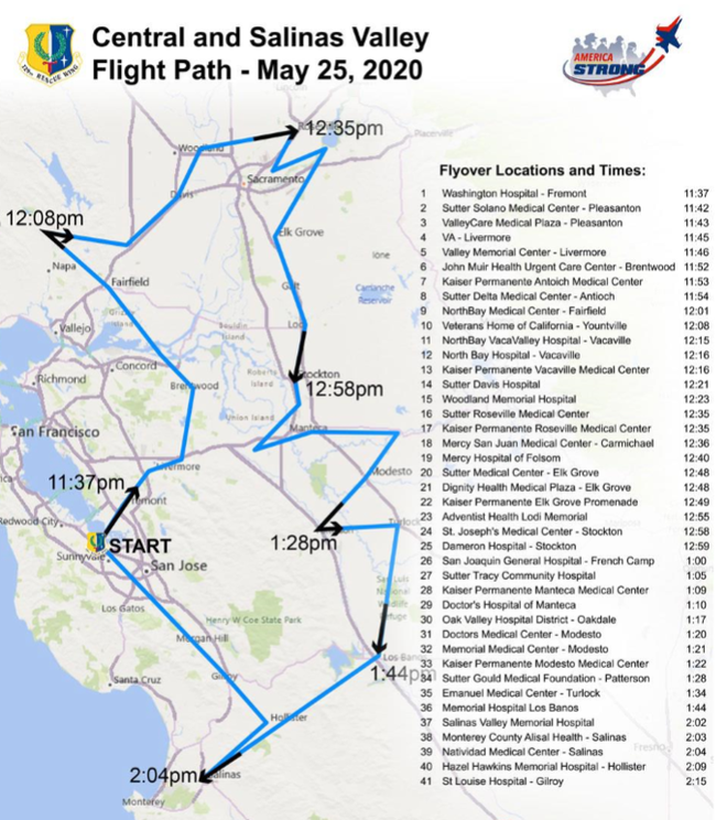 129th Rescue Wing to perform Memorial Day flyover on the Central Coast