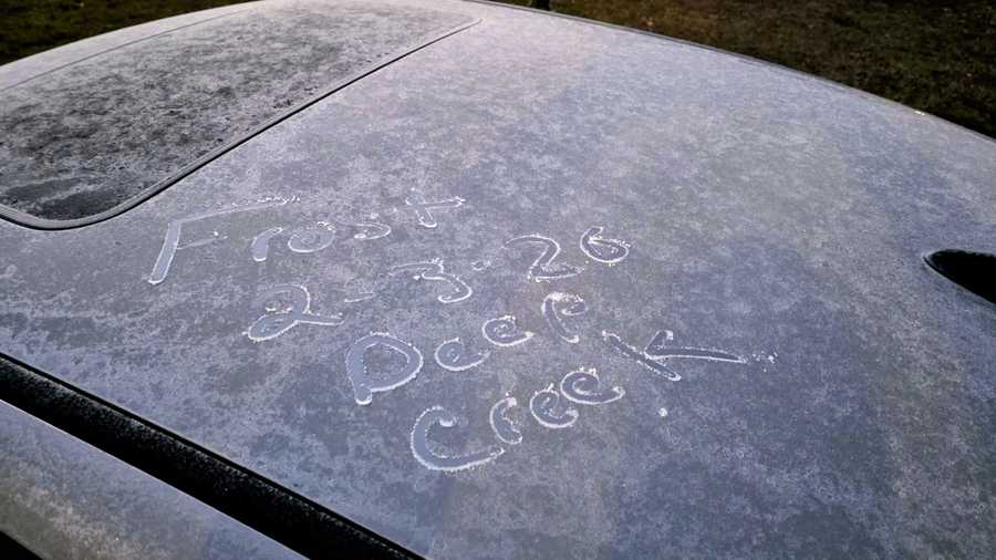 Photo Gallery: Frosty Tuesday morning across the Gulf Coast