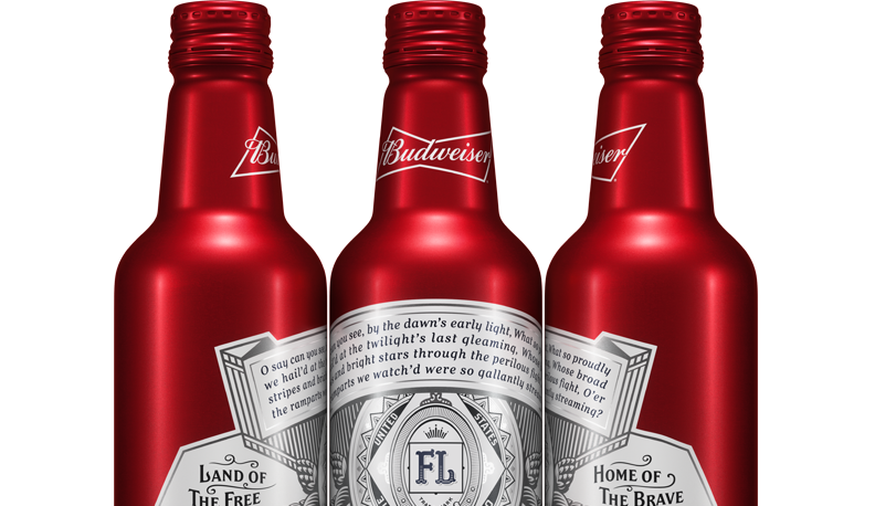 Special Budweiser packaging will celebrate Florida