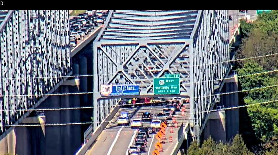 Crash cleared on I-275 at the Combs Hehl Bridge construction zone