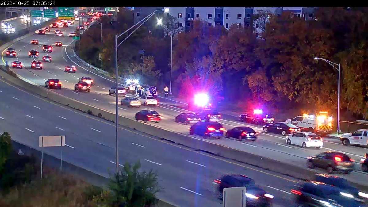 Crash on entrance ramp to I-471 in Newport slowing traffic